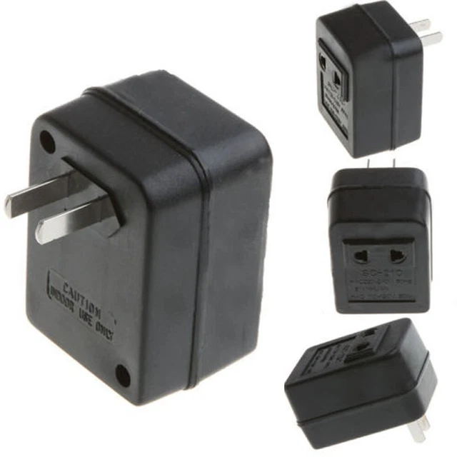 STEP DOWN TRANSFORMER Travel Adapter 50W US AC 220V To 110V Voltage ...