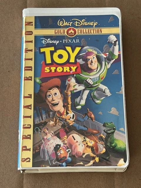 TOY STORY (VHS, 2000, Special Edition Clamshell Gold Collection) HTF £6 ...