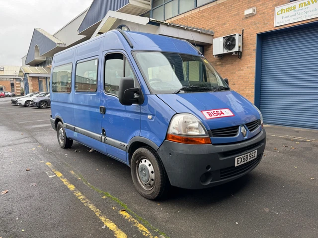RENAULT MASTER MINIBUS 8 Seater £2,500.00 - PicClick UK