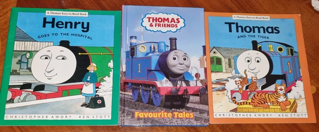THOMAS THE TANK Engine And Friends Book Collection (3 Different Books ...
