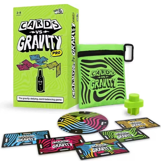 CARDS VS. GRAVITY Pro The Gravity Defying Card-Balancing Game 2-8 ...