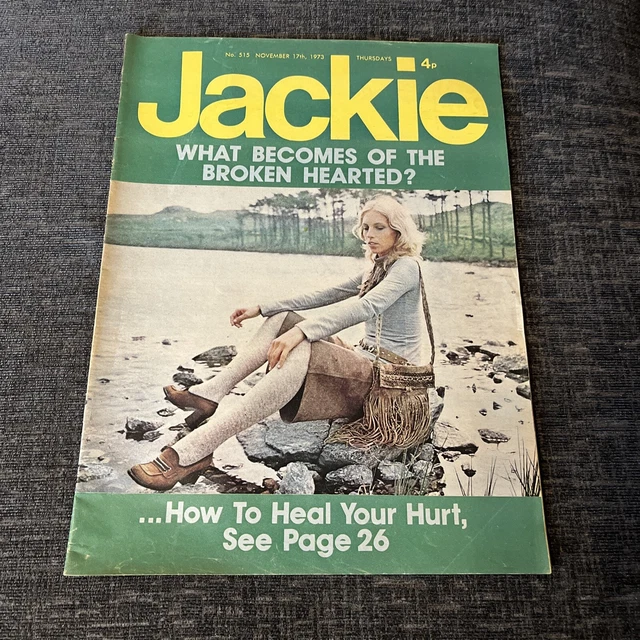 JACKIE MAGAZINE - 17 Nov 1973 Noel Edmonds Mick Jagger Sweet Gary ...