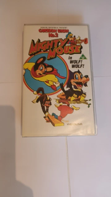MIGHTY MOUSE IN Wolf,Wolf...Cartoons No 2 VHS Tape £2.69 - PicClick UK