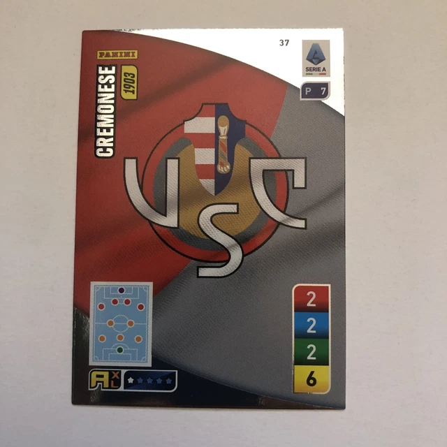 37. LOGO CREMONESE Base - Adrenalyn XL Calciatori 2022/23 EUR 1,00 ...