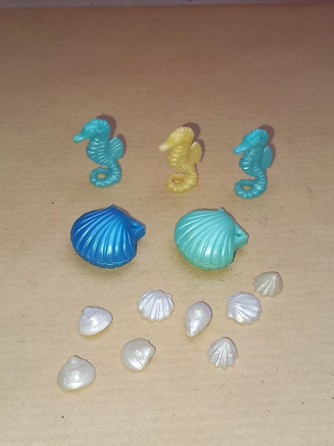 PLAYMOBIL FÉERIQUE LOT D'Hippocampes Et Coquillages 4158 4813 4815 5884 ...