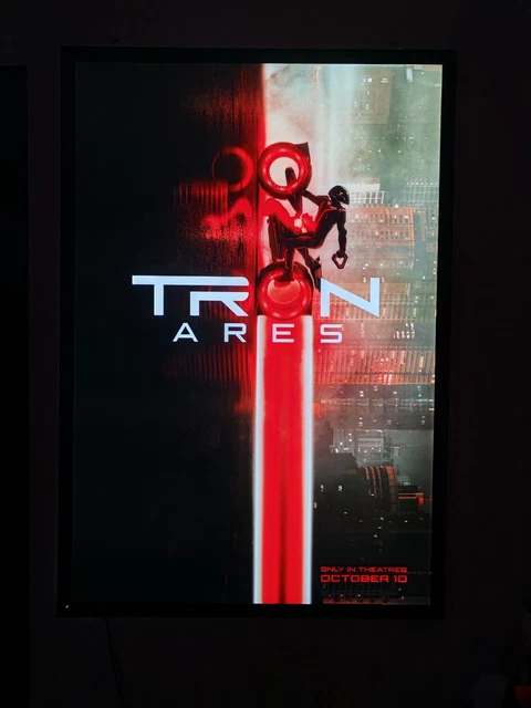 TRON ARES (2025) - Original d/s Cinema US One sheet teaser poster 27x40 ...