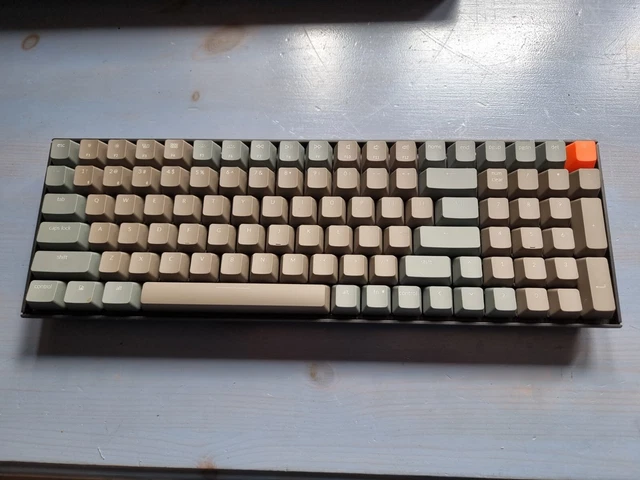 KEYCHRON K4 WIRELESS Mechanical Bluetooth Keyboard RGB Brown Switch £27 ...