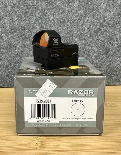 VORTEX RAZOR PISTOL/CARBINE 3 MOA Red Dot Reflex Optic - Picatinny, MOS ...