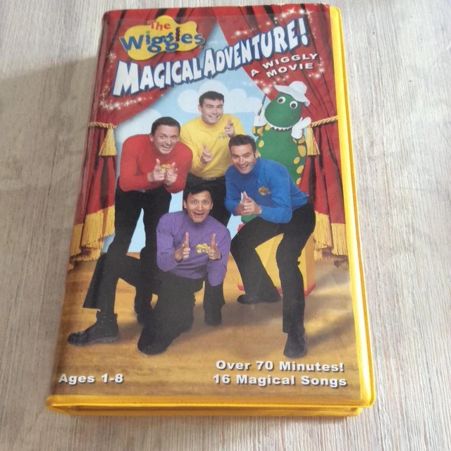 The Wiggles Magical Adventure A Wiggly Movie Vhs Video Pal A Rare Find