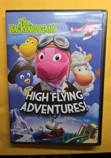 THE BACKYARDIGANS HIGH Flying Adventures DVD Nick Jr Disney Kids ...