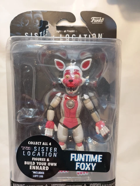 FUNKO FNAF FIVE Nights At Freddy's FUNTIME FOXY Sister Location Action ...