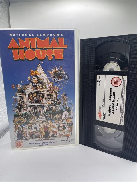 NATIONAL LAMPOON'S ANIMAL House - VHS Video Cassette Tape - (skub15) £2 ...