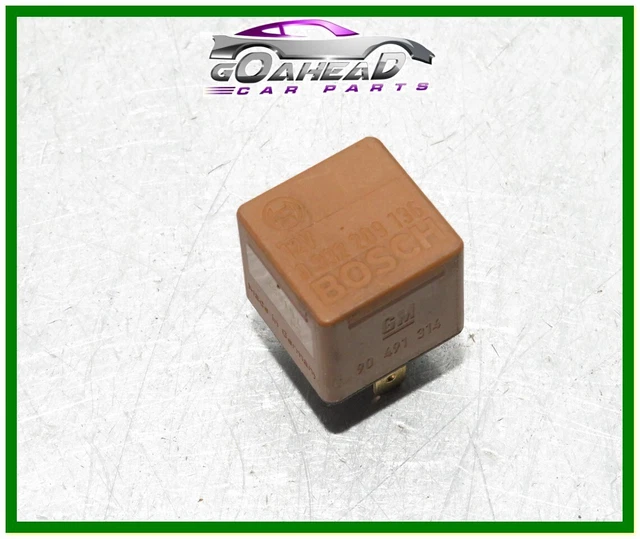 VAUXHALL SAAB GM Opel Bosch Relay 5 Pin 90491314 0332209136 £9.38 ...