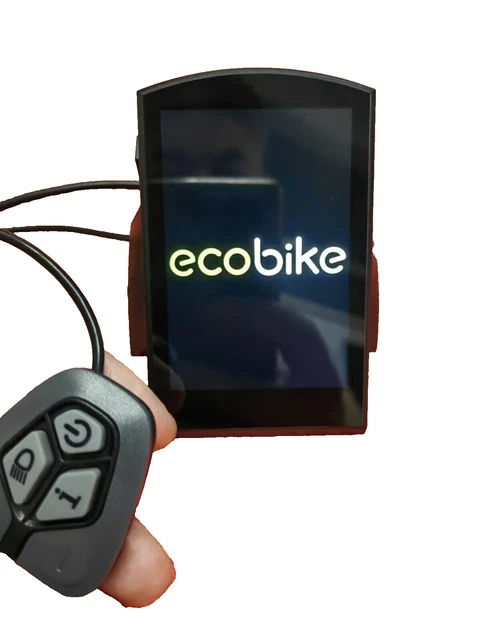 48V ECOBIKE COLOR LCD Display Electric Bike Conversion KIT Key Disp ...