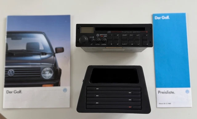ORIGINAL VW GAMMA CD Autoradio Golf (191 035 196) Bj 89 EUR 650,00 ...