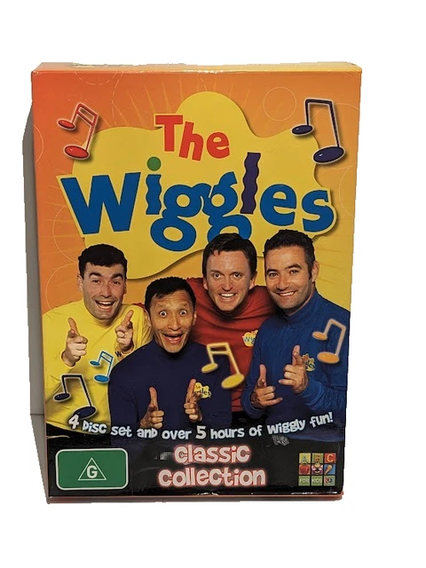 WIGGLES DVD BUNDLE Collection Box Set Original Cast Merchandise Rare 4 ...