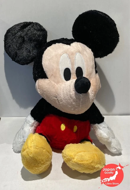 RARE MICKEY MOUSE Moelleux Disney Pretty Grand Poupée Peluche 40cm 15.7 ...