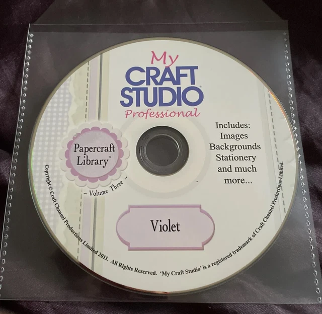 MY CRAFT STUDIO professional paper flowers papercraft library cd rom ...