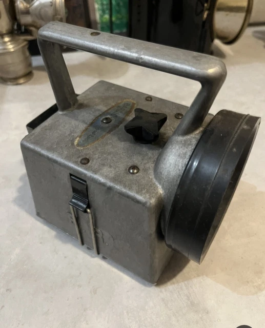 VINTAGE BRITISH RAILWAYS Bardic Signal Lamp -railwayman’s Torch ...