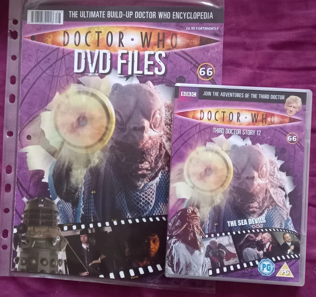 DOCTOR WHO DVD Files #66 Third Doctor Story 12 The Sea Devils (DVD ...