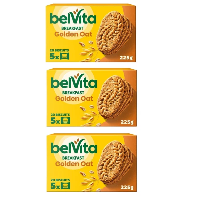 BELVITA GOLDEN OATS Breakfast Biscuits PACK OF 6 $36.30 - PicClick AU