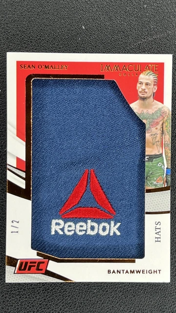 2021 IMMACULATE UFC Sean O'Malley Jumbo Memorabilia Patch Hats 1/2 DOG ...