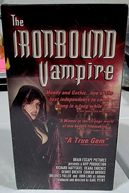THE IRONBOUND VAMPIRE Sealed VHS Erotic HORROR "R" £29.51 - PicClick UK