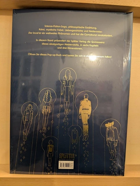 MOEBIUS DER INCAL Pop-Up Splitter Verlag limitierte Sonderedition OVP ...