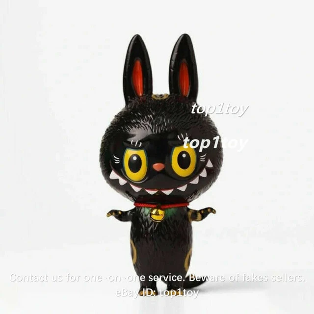 HOW2WORK LABUBU THE Little Monsters 4 Zimomo Maneki Black Ver Mini ...