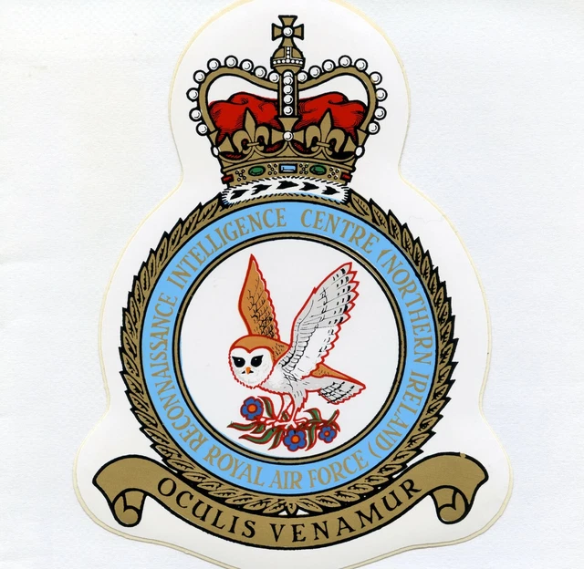 RAF RECONNAISSANCE INTELLIGENCE Centre Crest Sticker £1.99 - PicClick UK