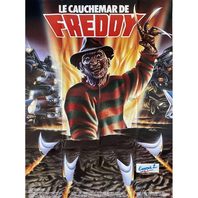 LE CAUCHEMAR DE FREDDY Affiche de cinéma - 120x160 cm. - 1988 - Robert Englund, EUR 82,99 ...