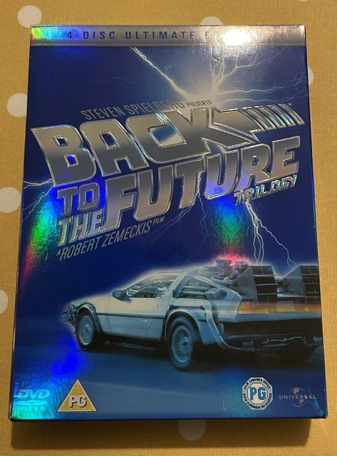 BACK TO THE FUTURE TRILOGY - 4 DISC COLLECTOR’S BOXSET - UK PAL R2 DVDs ...