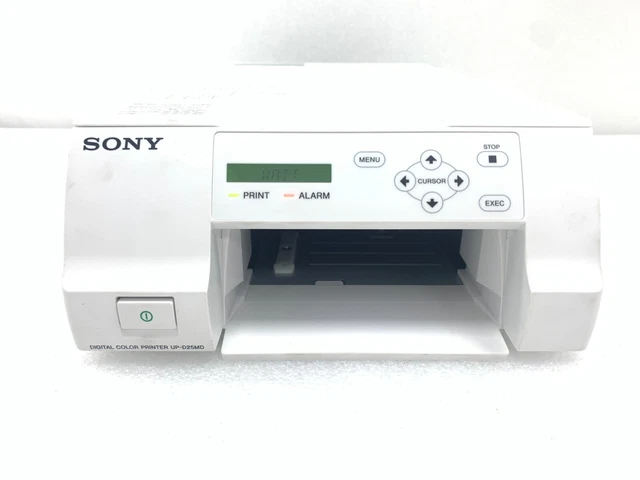 SONY UP-D25MD DIGITAL Color Printer Endoscopy Ultrasound w/ PWR CORD ...