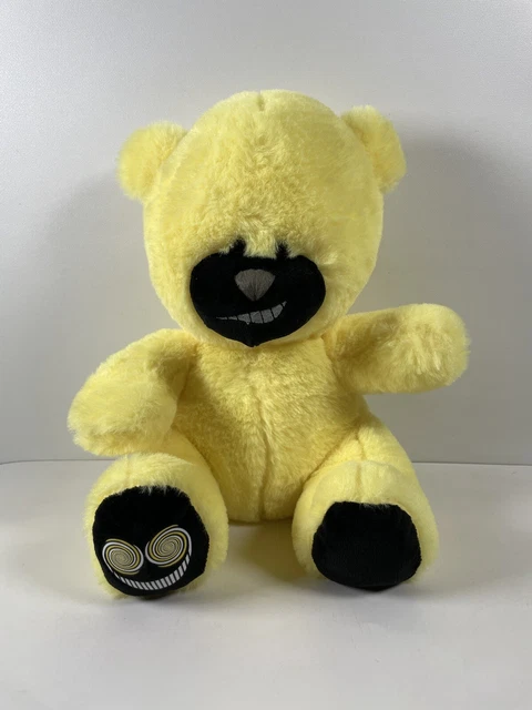 THE SMILER ALTON Towers Ride Plush | Theme Park | Rare Yellow Teddy ...