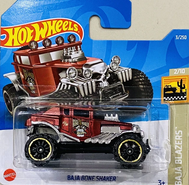 HOT WHEELS BAJA Bone Shaker Red 2022 A Case Short Card £5.54 - PicClick UK
