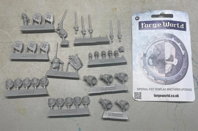FORGE WORLD WARHAMMER Horus Heresy Imperial Fist Templar Brethren ...