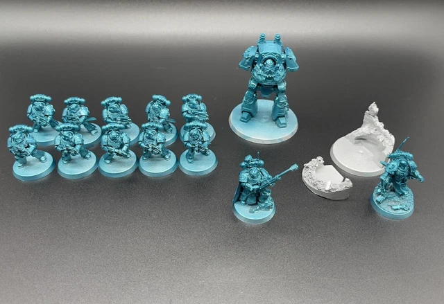 WARHAMMER 30K 40K Alpha Legion army headhunters exodus contemptor horus ...