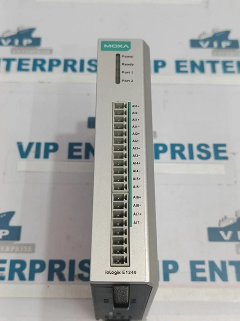 MOXA IOLOGIK E1240 Module Free Fast Shipping £126.54 - PicClick UK