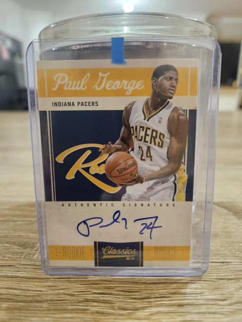 PAUL GEORGE 2010-11 Paul George Classics Rookie Auto 182/499 EUR 63,80 ...