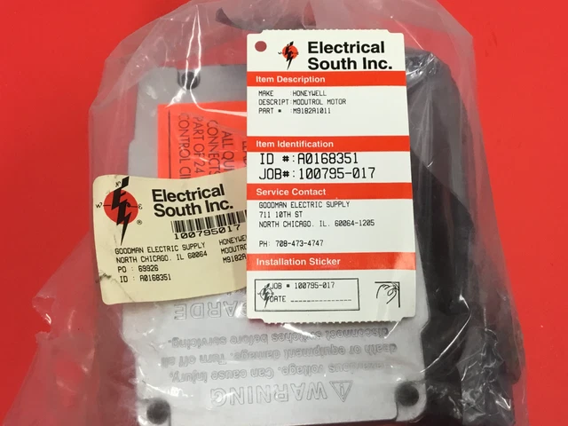 HONEYWELL - P/N: M9182A1011 - Modutrol Motor - Remanufactured $455.74 ...