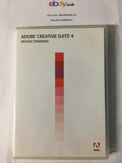 ADOBE CREATIVE SUITE 4 CS4 Design Standard version MAC Royaume-Uni ...