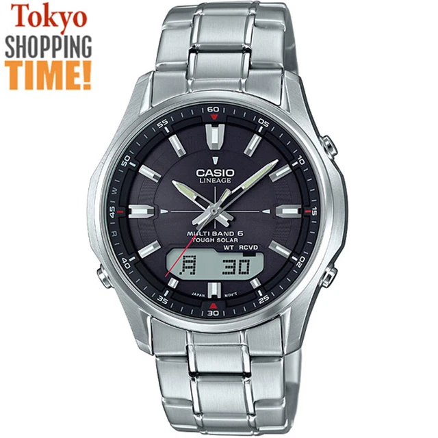 CASIO LINEAGE LCW-M100DE-1AJF Solar Atomic Radio Analog Digital Men`s ...