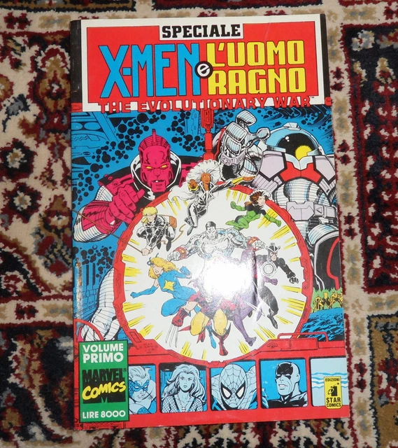 X-MEN E L'UOMO Ragno *The evolutionary war* Volume 1 Edizioni Star Comics EUR 4,99 - PicClick FR
