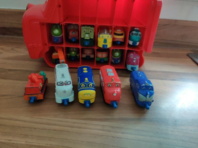 CHUGGINGTON WILSON CARRY Case with 17 trains carriages Bundle EUR 44,27 ...