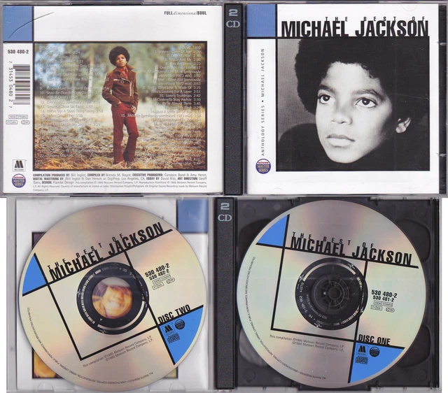 MICHAEL JACKSON COFFRET BEST OF Compilation Double CD Box Set USA 1995 EUR 12,50 - PicClick FR