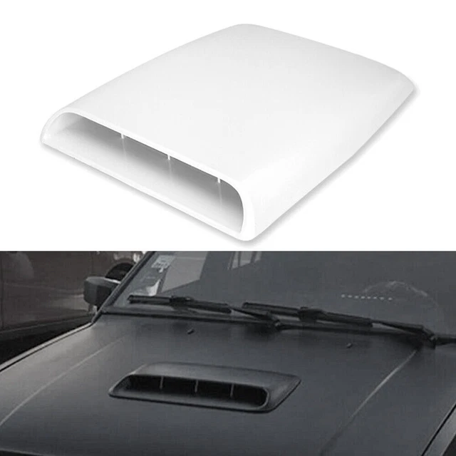 AIR FLOW INTAKE Scoop Bonnet Vent Cover Hood Car SUV Universal ...