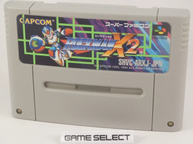 ROCKMAN X 2 Rock Megaman Mega Man X2 Nintendo Super Famicom Snes Jap ...