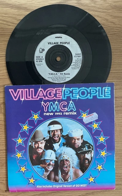 VILLAGE PEOPLE - Ymca Remix / Go West / Ymca Original Mix - 1993 Arista ...