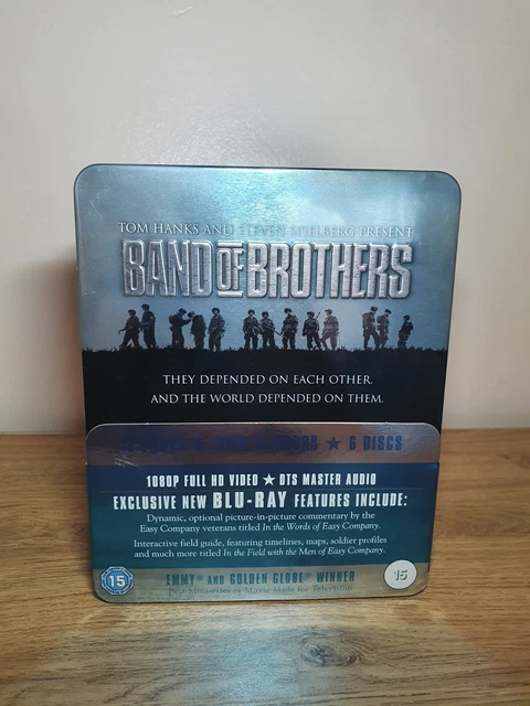 BAND OF BROTHERS Blu-ray Steelbook Complete Series Tom Hanks Steven ...
