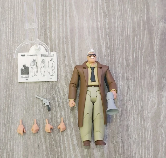 DC COLLECTIBLES BATMAN The Animated Series BTAS Commissioner Gordon $60 ...